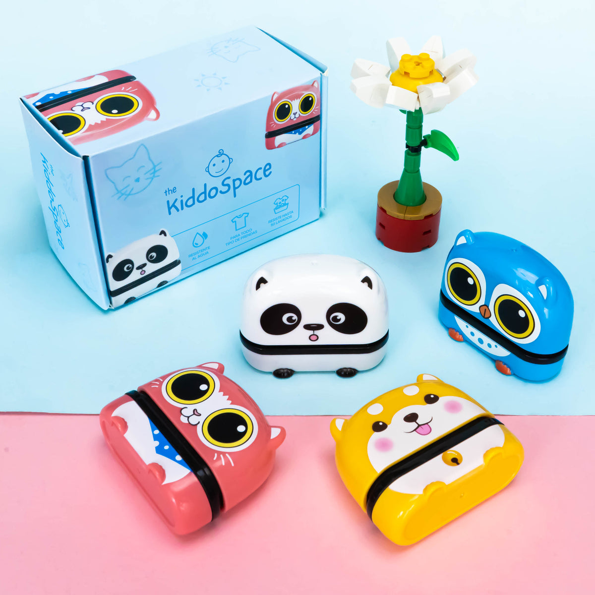 Stämplar och tillbehör – TheKiddoSpace SE | Namnstämplar för Kläder, Organisatörer och Leksaker